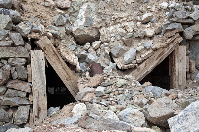 Collapsed Mine Entrance