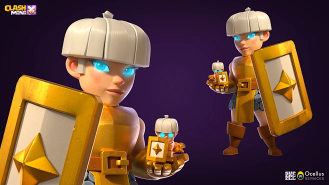 Clash Mini - Shield Maiden-花瓣网