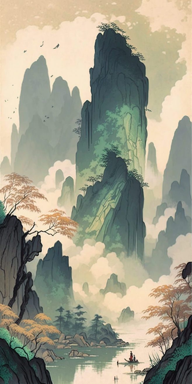 自己近期midjourney出的一些图（场景为主）-AI绘画/素材-微元素 - Element3ds.com!