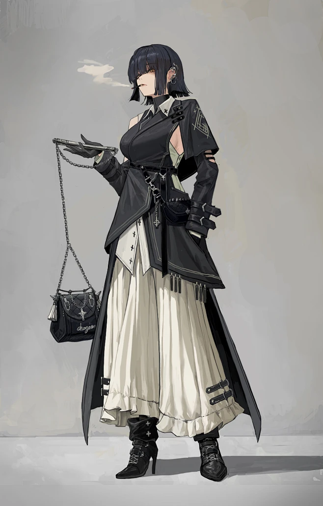 Character Design Practice-花瓣网