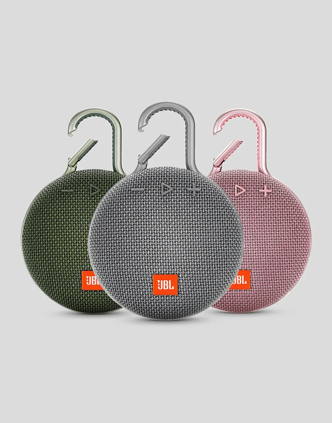 JBL CLIP3 : Like no other, the JBL Clip 3 is a unique ultra-portable ...
