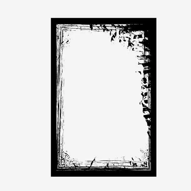 黑色边框边框纹理免抠素材_新图网 https://ixintu.com 毛笔框 纹理 边框 黑色-花瓣网