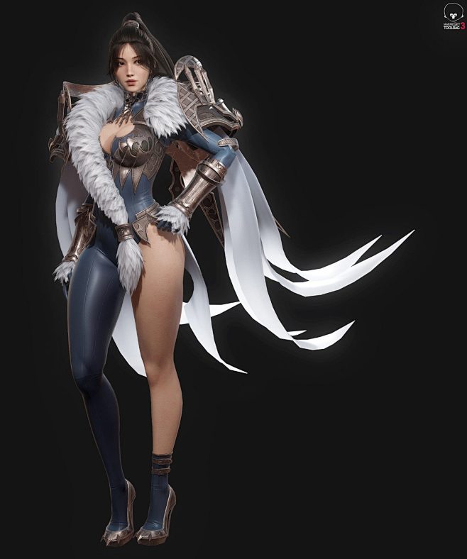 韩国3D设计师 Yoon Geun Lee 作品欣赏 70P-CG角色-微元素 - Element3ds.com!-花瓣网