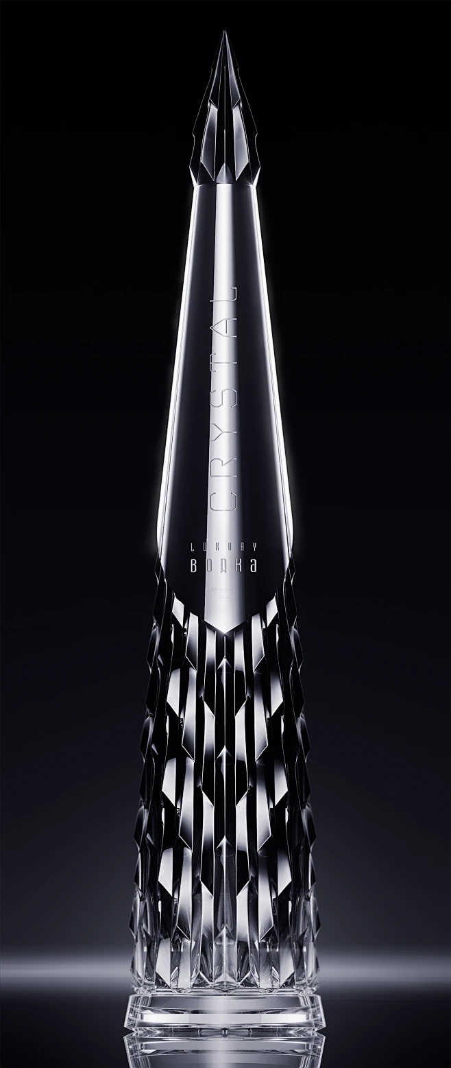 Crystal Vodka, luxury vodka packaging concept : Crystal Vodka is a ...