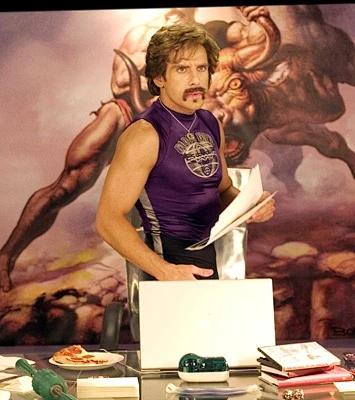 #65 角色：White Goodman 饰者：Ben Stiller 影片：Dodgeball: A True Underdog Story-花瓣网