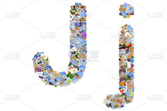 J从大量的摄影照片