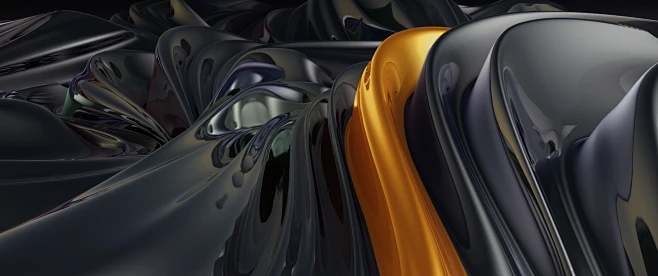 Flowing : Metal : Variations around a flowing melted piece of gold ...