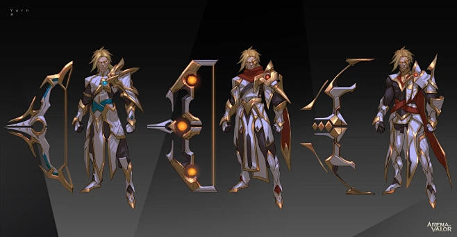 Skins concepts for AOV-花瓣网