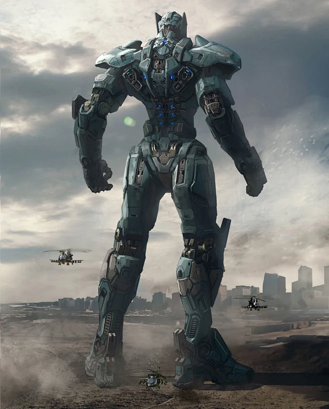 Gipsy Avenger from Pacific Rim Uprising, Andrew Domachowski图片_原画插画图片素材-花瓣网