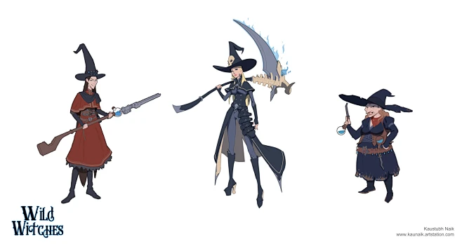 Wild Witches-花瓣网