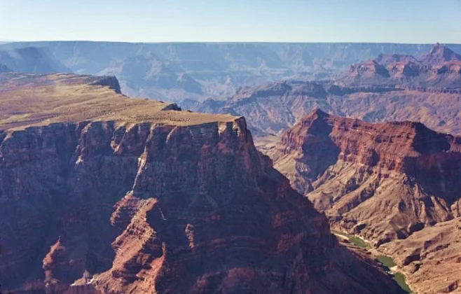 航拍下的大峡谷 精彩大峡谷线路【http://cn.toursforfun.com/grand-canyon-tours-skywalk/】途 ...