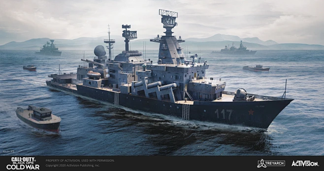 COD: Black Ops - Cold War - Armada - Ship Designs-花瓣网