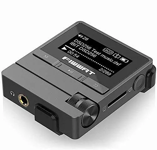 MP3 Player with Bluetooth 4.0 and Clips, 16GB HiFi Lossless Music MP3 ...