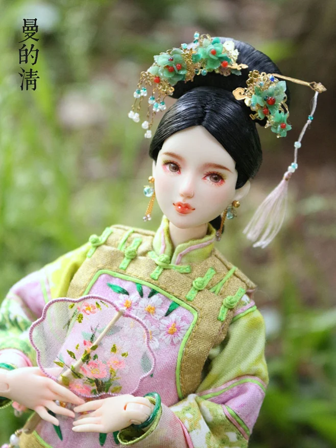 【卿星阁】obitsu娃娃/ob/可儿合作娃首饰展示———清朝二•春浅-淘宝网-花瓣网