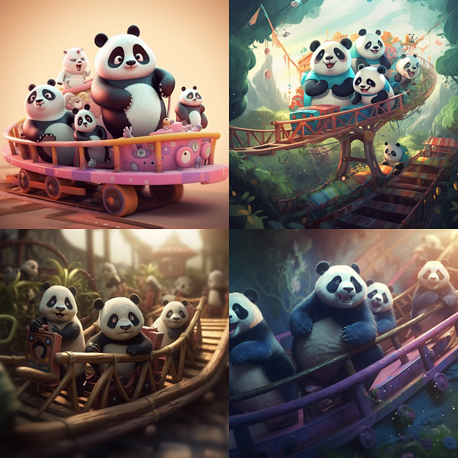 panda_bears_on_the_roller_coaster_in_the_style_of_8k_childli_c5bdf210 ...