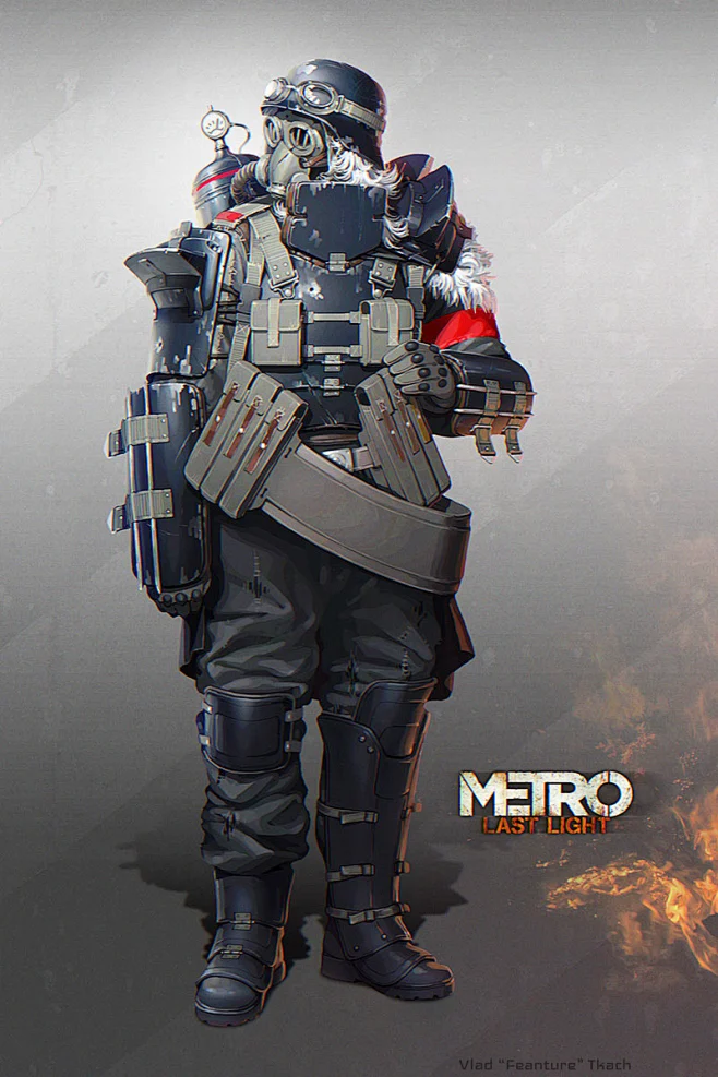 Reich Heavy Art from Metro: Last Light-花瓣网