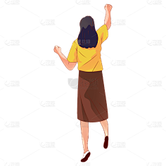 人物元素-花瓣网|陪你做生活的设计师 | 卡通感情人节女人元素贴纸