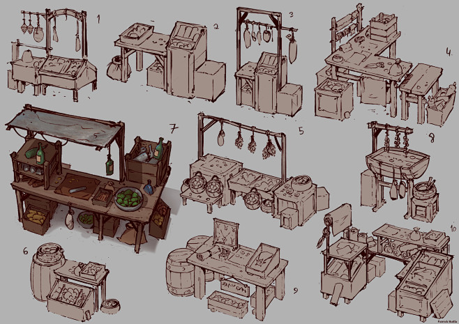 Market Stands