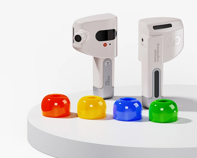 3d modeling concept design Earbuds industrial design keyshot product ...