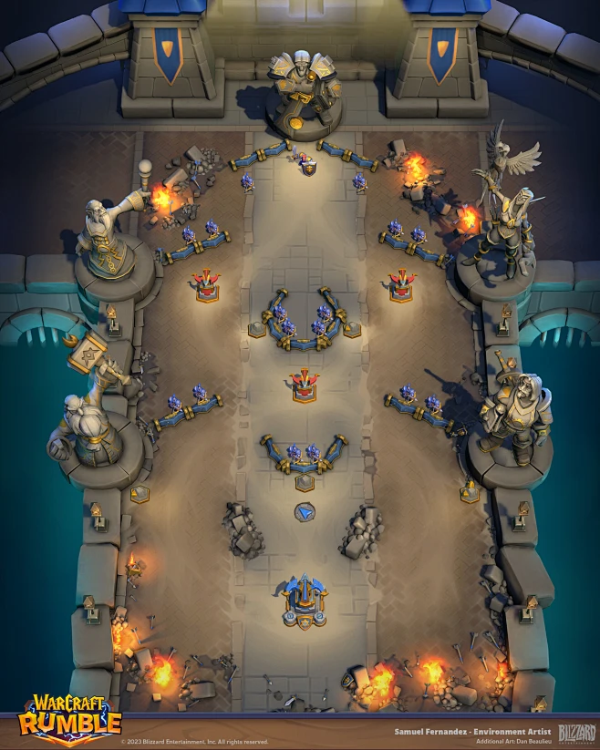 Blizzard Entertainment Warcraft Rumble - ArtStation Magazine-花瓣网