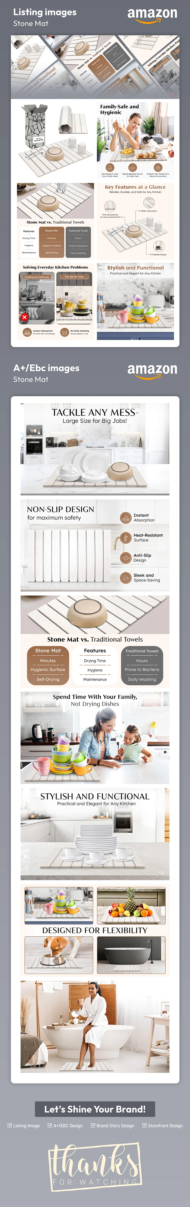Amazon Listing Images | A+ Content | EBC Design :: Behance-花瓣网
