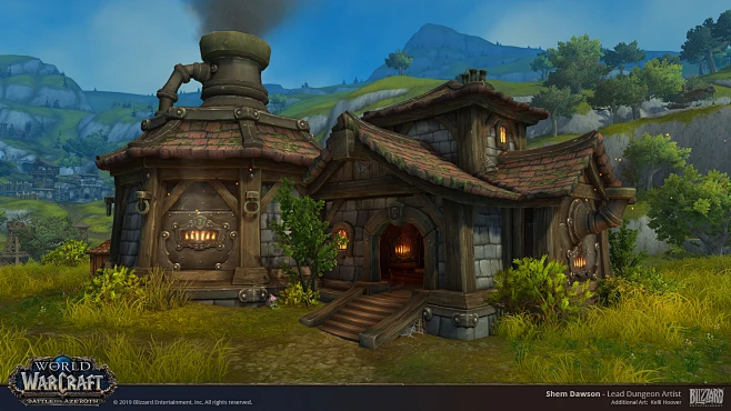 The Blacksmith Area-花瓣网