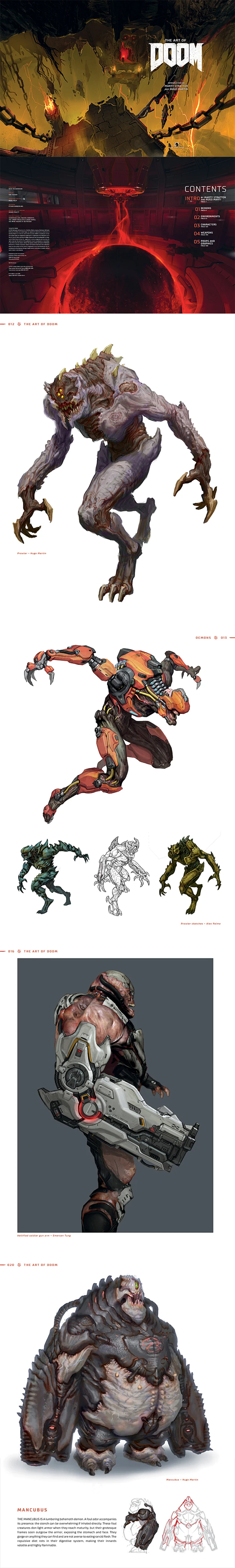 Doom 官方设定画集 原画 CG 游戏 动漫资料 图集 美术素材-淘宝网-花瓣网