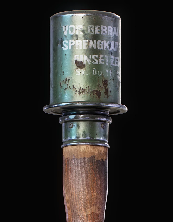 M24 Grenade - German 1939 Model-花瓣网