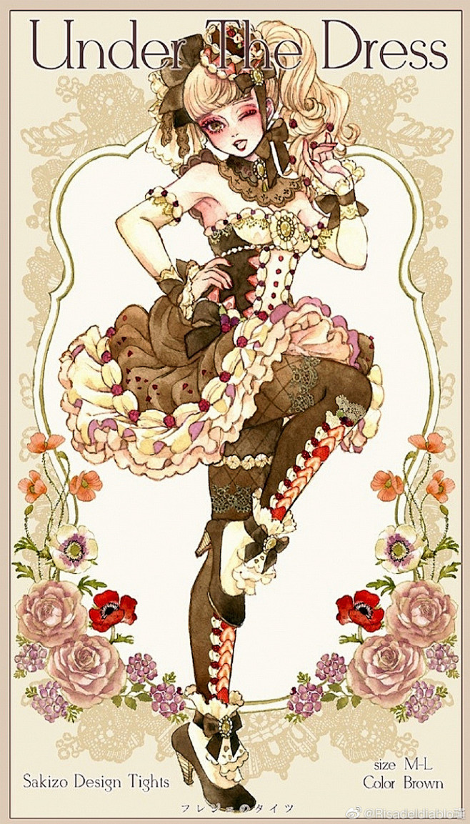 日本插画师早纪藏的插画作品