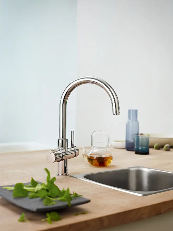 GROHE RED DUO FAUCET AND M SIZE BOILER - Kitchen taps from GROHE ...