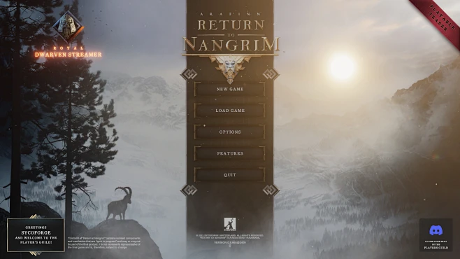 Main Menu Concept - Return to Nangrim-花瓣网