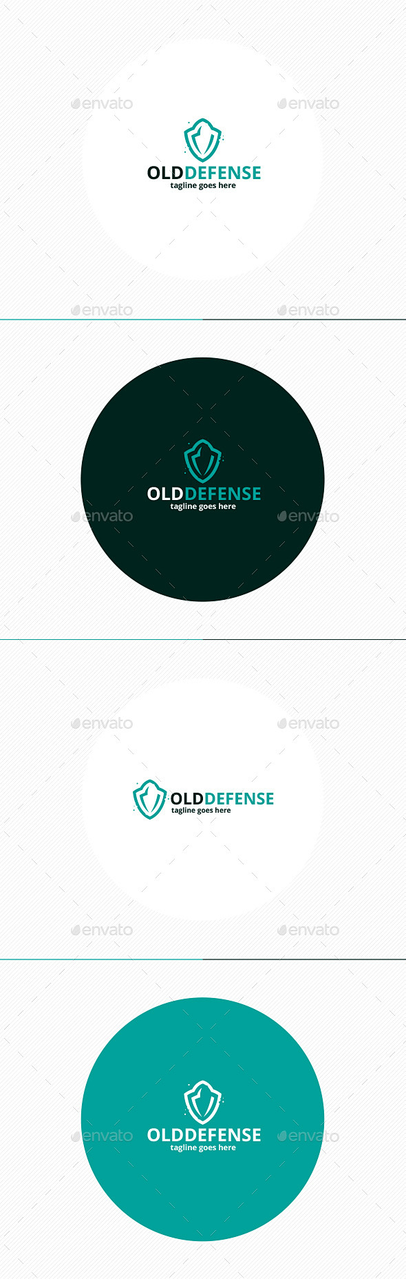 古老的防御商标——符号标志模板Old Defense Logo - Symbols Logo Templates文摘、商业、企业、创意、国防 ...