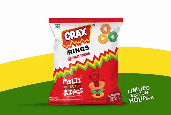 Crax Multi Coloured Ring – Special Edition Pack : Holi is a festival ...