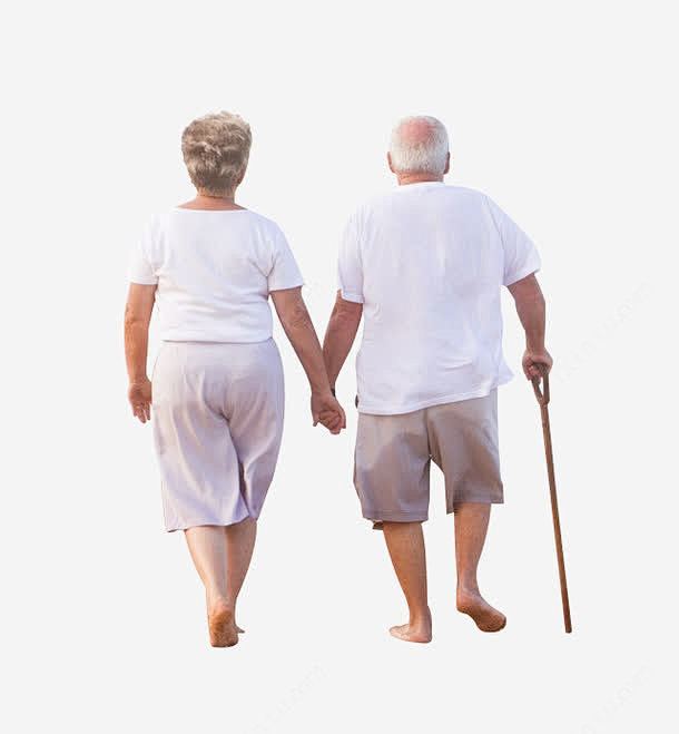 老爷爷老奶奶牵手背影高清素材 与子偕老 人物 执子之手 白头到老 老人背影 老爷爷老奶奶 背影 装饰元素 元素 免抠png 设计图片 免费下载 ...