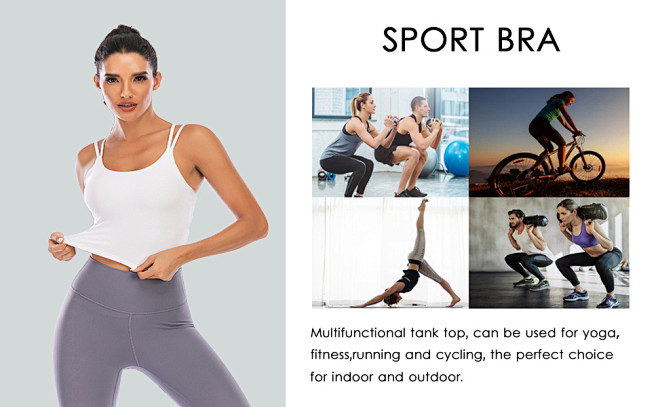 Multifunctional sports bra