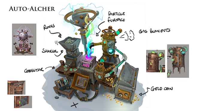 Invention Work, Neil Richards : Using a 3D base to mock up some of the ...
