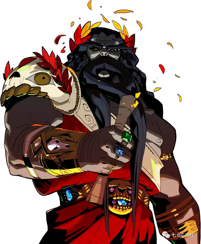 {游戏系列}Hades （UI,角色，场景）图片_D-游戏原画（科技机甲）——人物图片素材-花瓣网