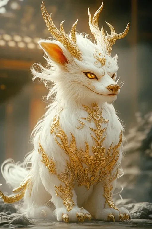 FLUX 山海经神兽|异兽-LoRA-叶绿体-LiblibAI-花瓣网