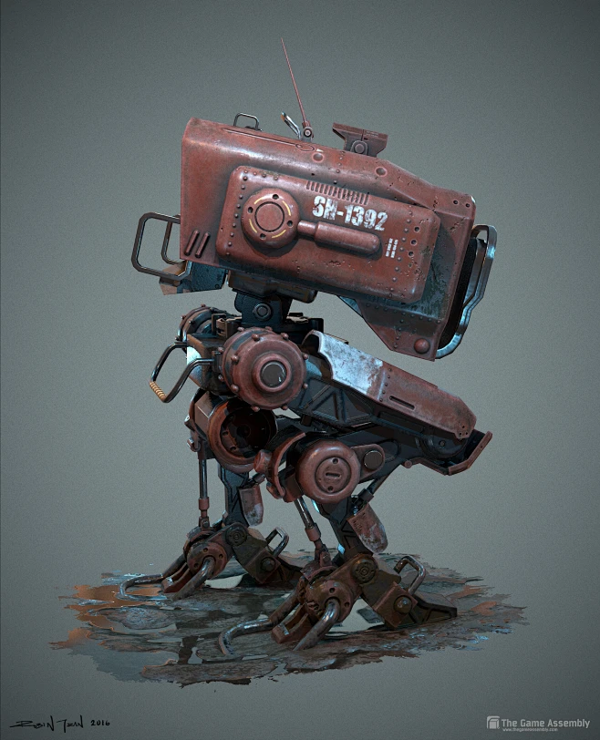 TOAD - WALKER GEAR, Robin Tran : Inspired by the D-walker from MGS5 The ...
