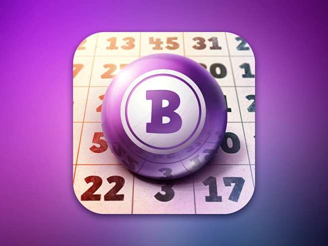 Bingo Icon-花瓣网