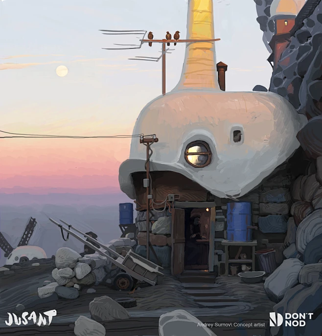 Jusant concepts-花瓣网