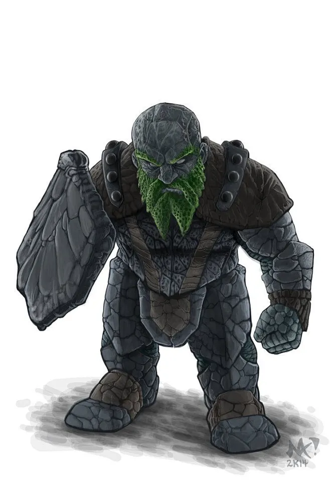 Stone Dwarf by lordsenneian.deviantart.com on @DeviantArt Dungeons And ...