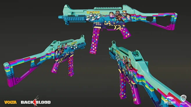 Back 4 Blood - Weapon Models and Skins-花瓣网