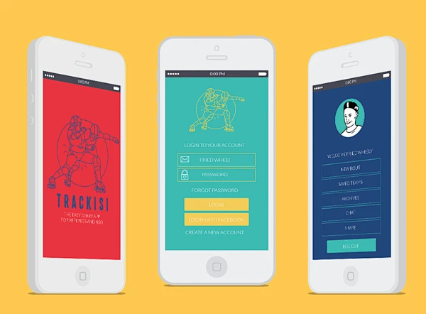 TRACKISI : Trackisi is a fictionnal Roller Derby app for referees and ...