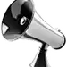 Halftone Megaphone-花瓣网