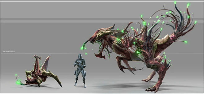 Warframe Fanart Concept - Infested Behemoth, Marco Hasmann : A concept ...