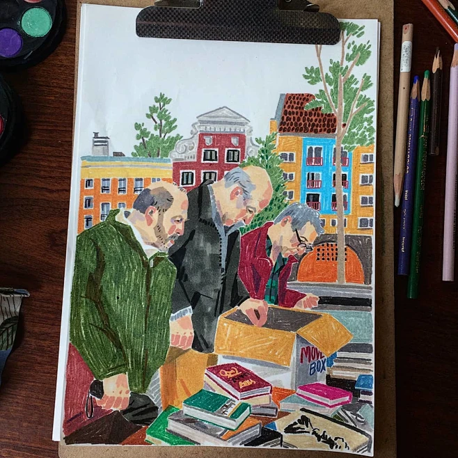 Son Eunkyoung 插画图片_Son Eunkyoung ♞电影瞬间图片素材-花瓣网