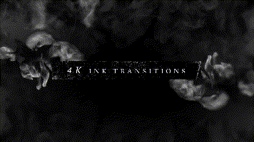 中国风水墨散开晕染转场AE PR FCPX特效动画4K高清视频素材 (1)-花瓣网