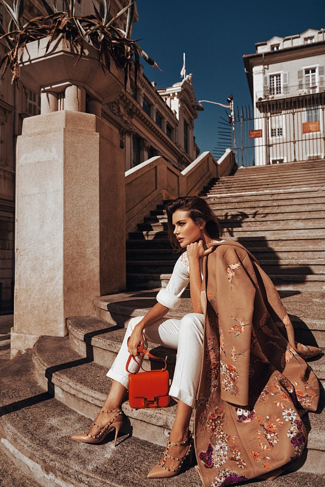 Fashion French model sexy editorial Style Street russian-花瓣网