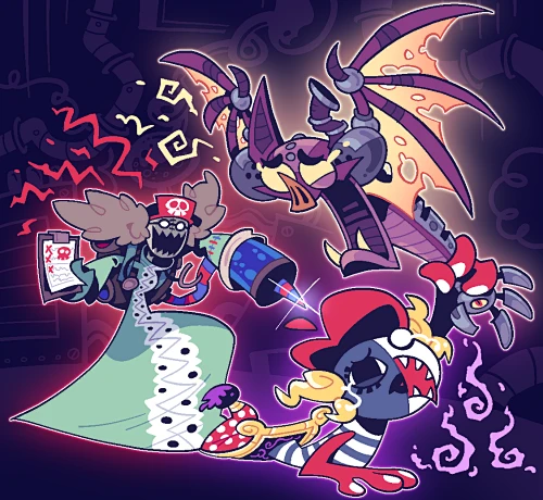 commission for bridgeoffaust of his halloween monster characters. This ...